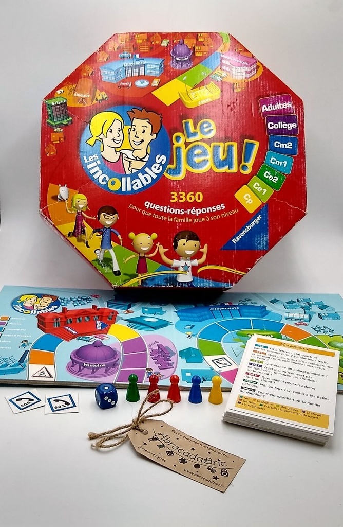 Les incollables le jeu - RAVENSBURGER | Abracadabric